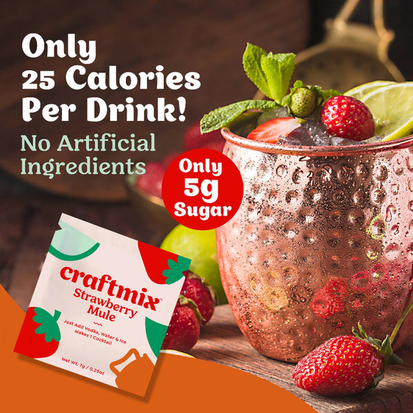 Craftmix - Strawberry Mule Mixer - Single Packet - The Shops SD